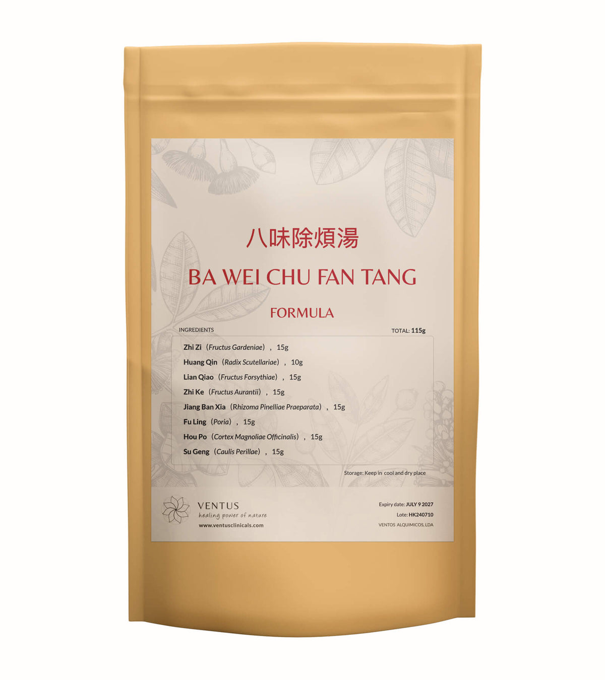 BA WEI CHU FAN TANG – VentusClinicals